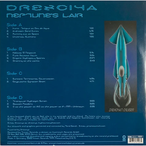 Drexciya - Neptune's Lair - Vinyl 2x12" - 1999 - DE - Original | HHV