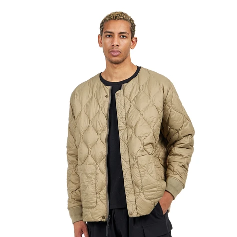 TAION x Beams - Reversible Ma-1 Type Inner Down Jacket (Olive / Beige) | HHV