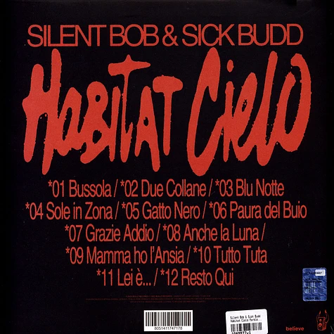 Silent Bob & Sick Budd - Habitat Cielo Marbled Vinyl Edition - Vinyl LP ...