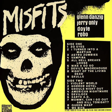 Misfits - Walk Among Us And The Spot Sessions - Vinyl LP - 1981 - EU | HHV