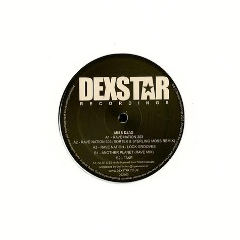 Miss Djax - Rave Nation 303 2025 White Vinyl Edition Repress - Vinyl 12 ...