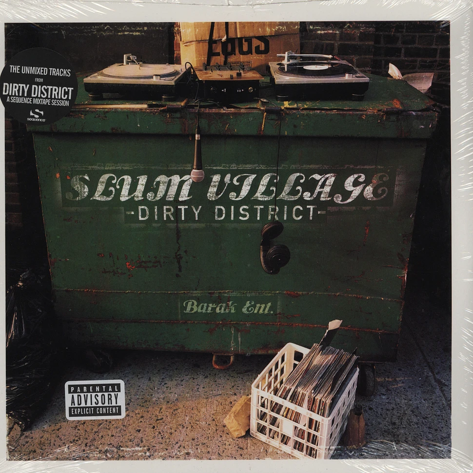 Slum Village - Dirty District - Vinyl 2LP - 2002 - US - Original | HHV