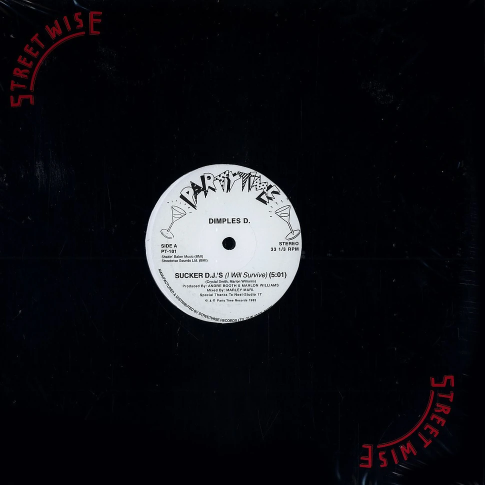 Dimples D - Sucker DJ's - Vinyl 12" - 1983 - US - Reissue | HHV