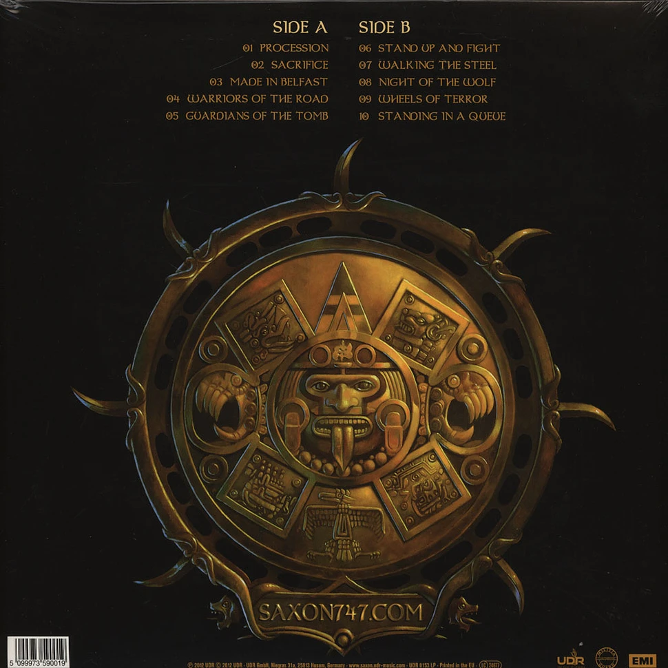 Saxon - Sacrifice - Vinyl LP - 2013 - US - Original | HHV