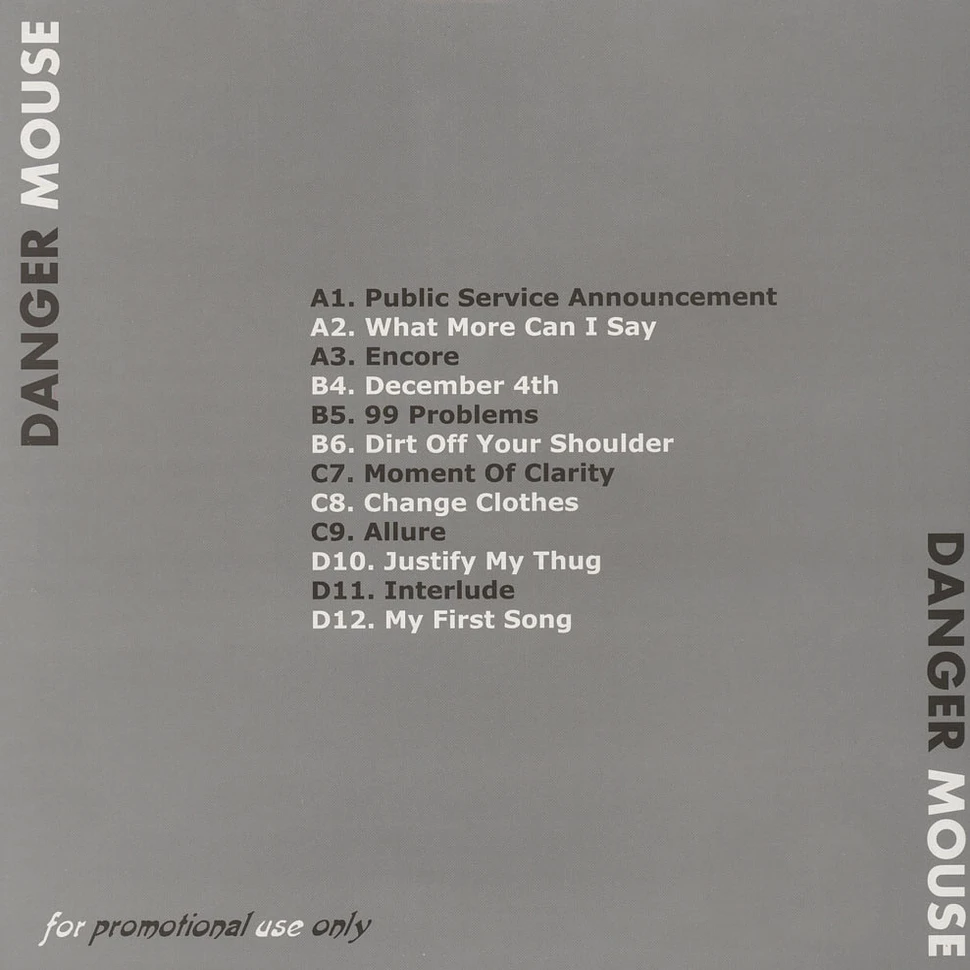 Jay-Z & Danger Mouse - The Grey Album Remastered Colored Vinyl Edition - Vinyl 2LP - 2004 - UK | HHV