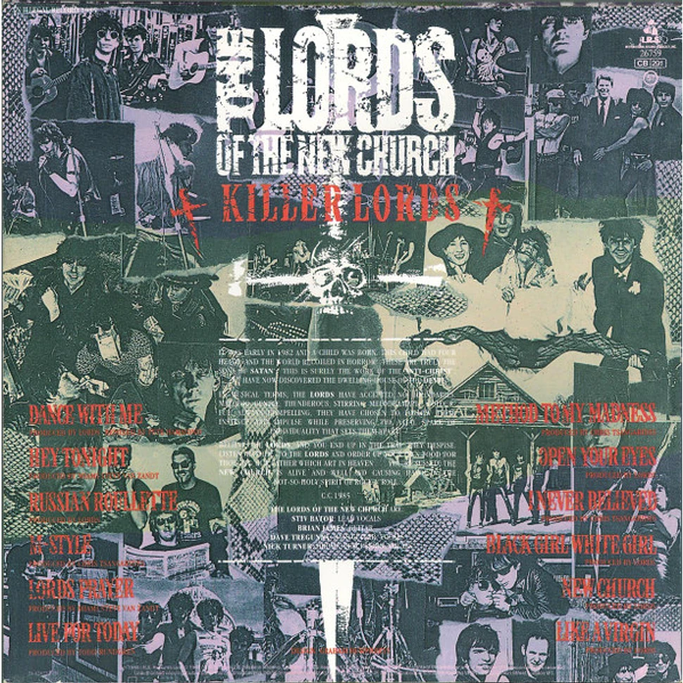 Lords Of The New Church - Killer Lords - Vinyl LP - 1985 - EU ...