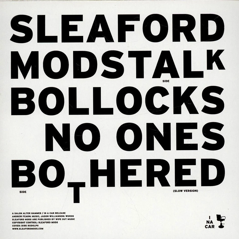 Sleaford Mods - Talk Bollocks - Vinyl 7" - 2015 - DE - Original | HHV