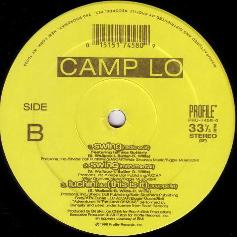 Camp Lo - Luchini Aka (This Is It) - Vinyl 12" - 1996 - US - Original | HHV