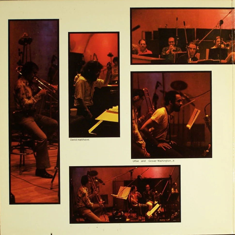 Urbie Green With Grover Washington, Jr. & Dave Matthews' Big Band ...