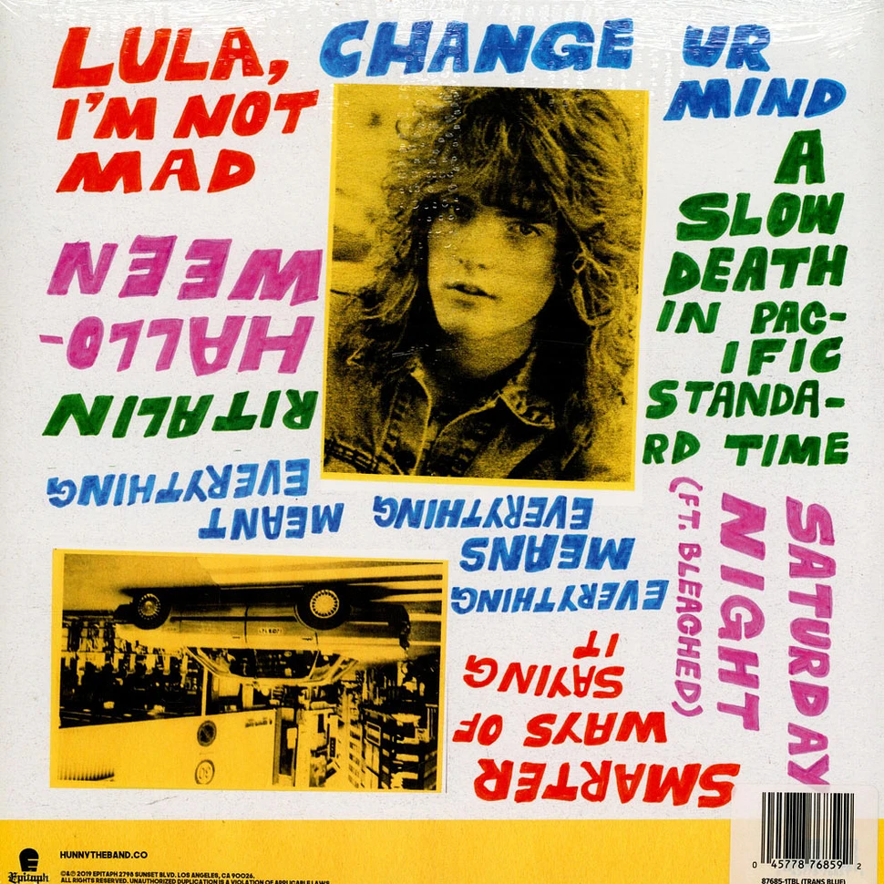 Hunny - Yes. Yes. Yes. Yes. Translucent Blue Record Store Day 2020 ...