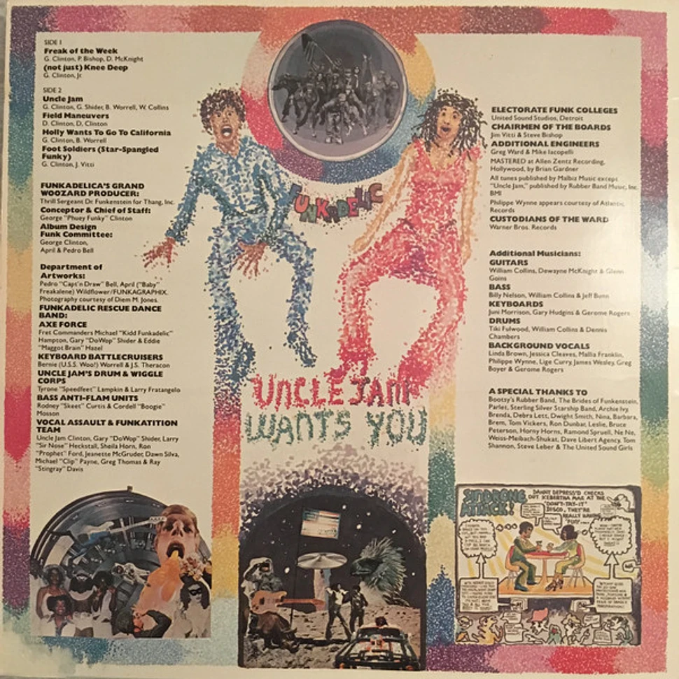 Funkadelic - Uncle Jam Wants You - Vinyl LP - 1979 - US - Original | HHV