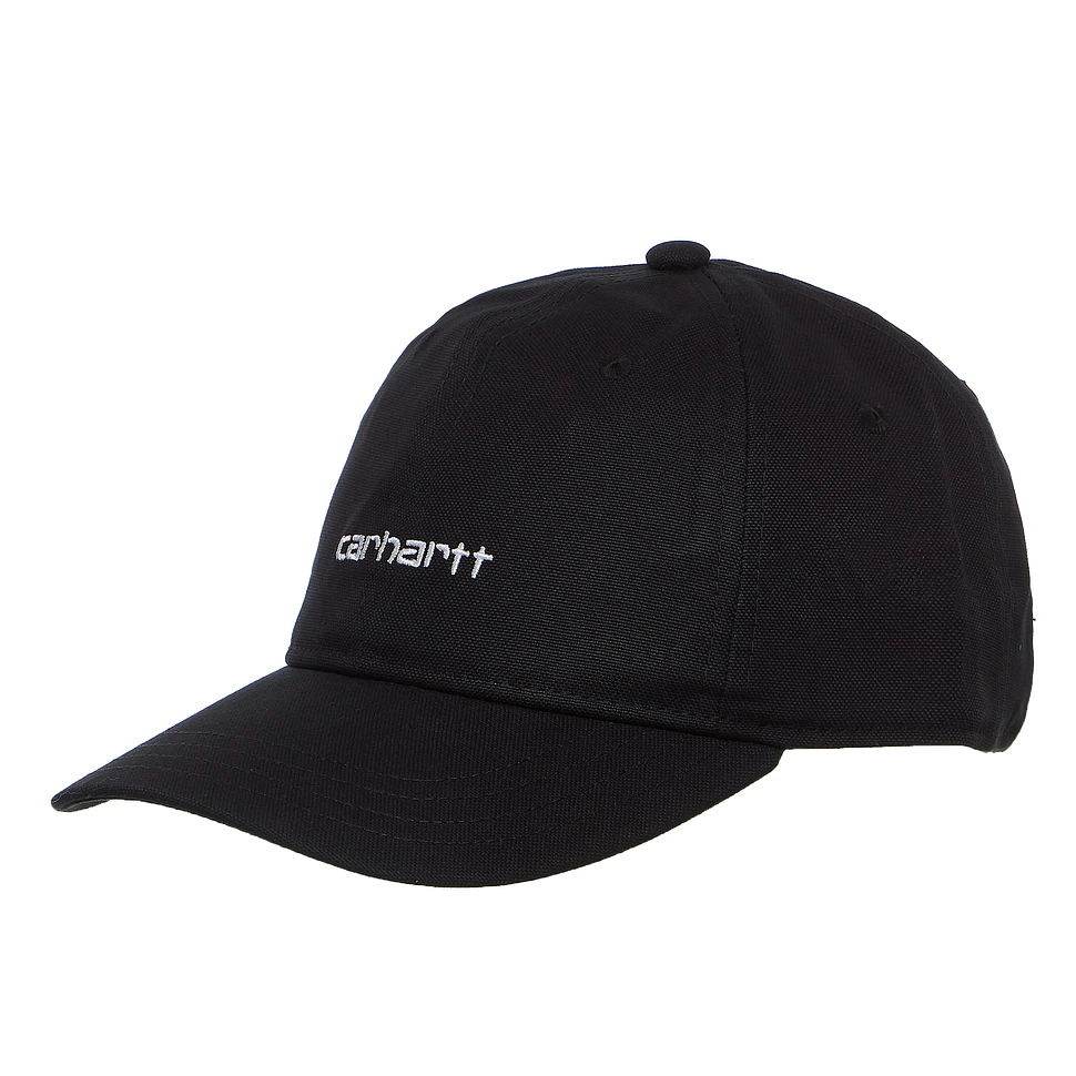 Carhartt WIP - Canvas Script Cap (Black / White) | HHV