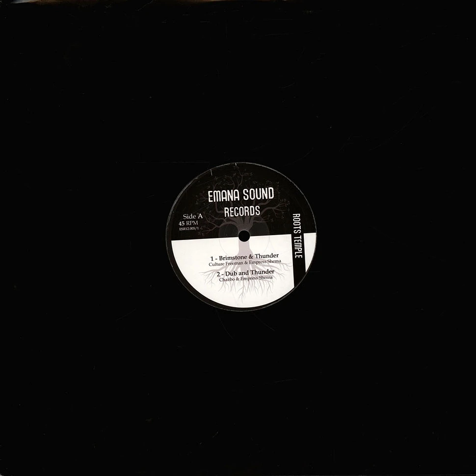 Culture Freeman, Chazbo & Empress Shema / Ist3p - Brimstone & Thunder ...