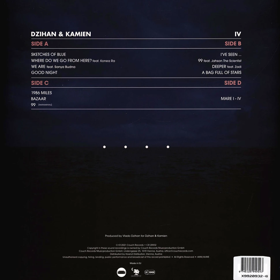 dZihan & Kamien - IV - Vinyl 2LP - 2021 - EU - Original | HHV