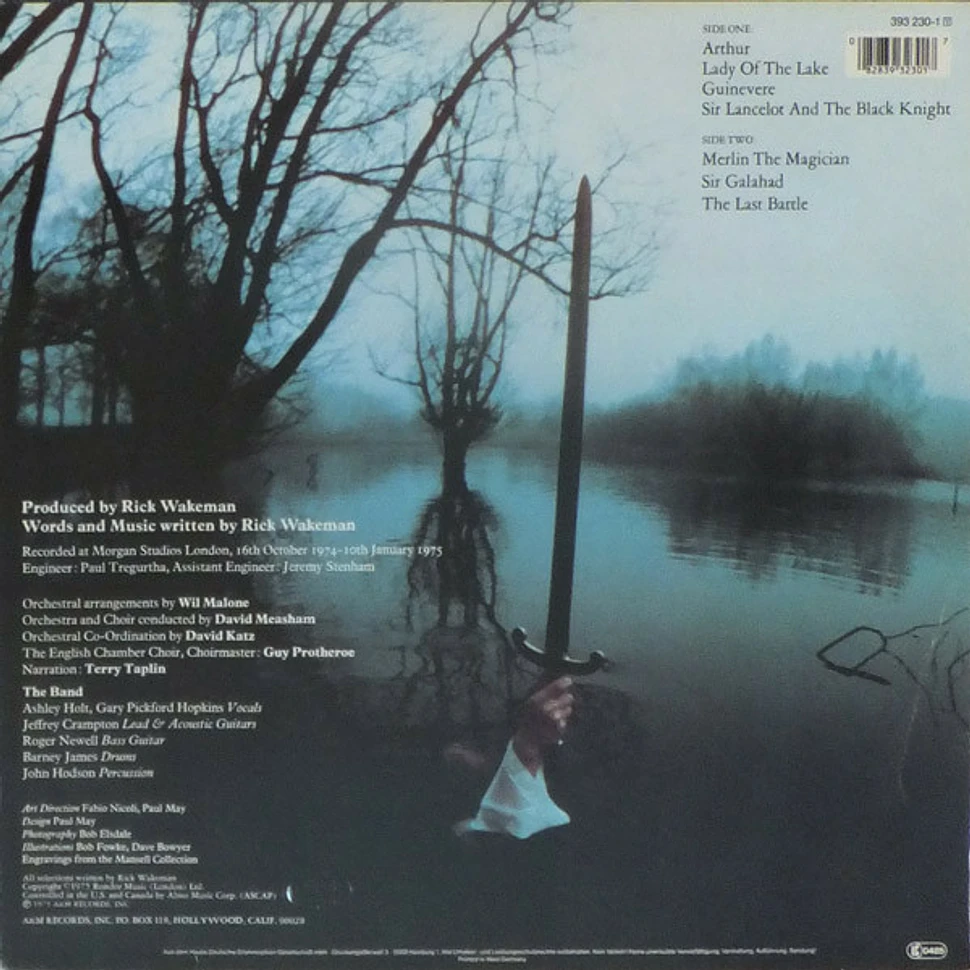 Rick Wakeman - The Myths And Legends Of King Arthur And The Knights Of ...