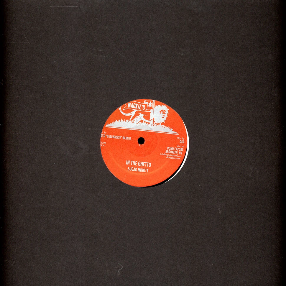 Sugar Minott / Calabash & Fourth Generation Band - In The Ghetto / Zion ...