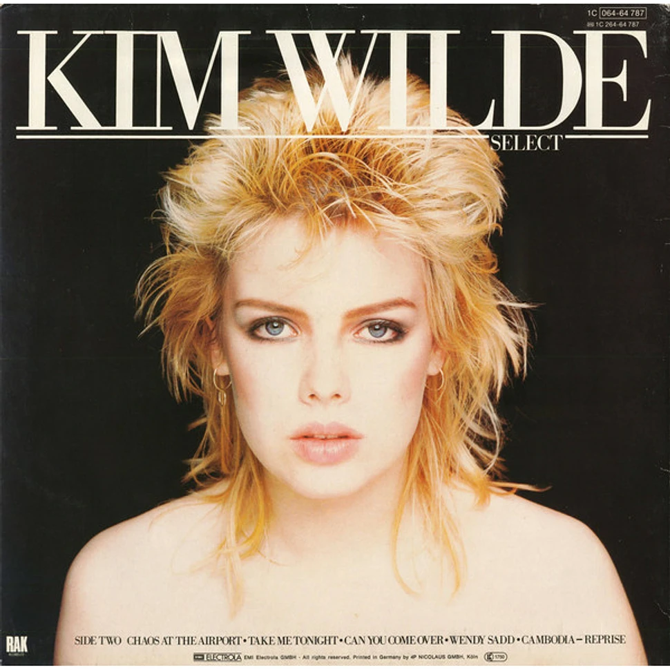 Kim Wilde - Select - Vinyl LP - 1982 - EU - Original | HHV