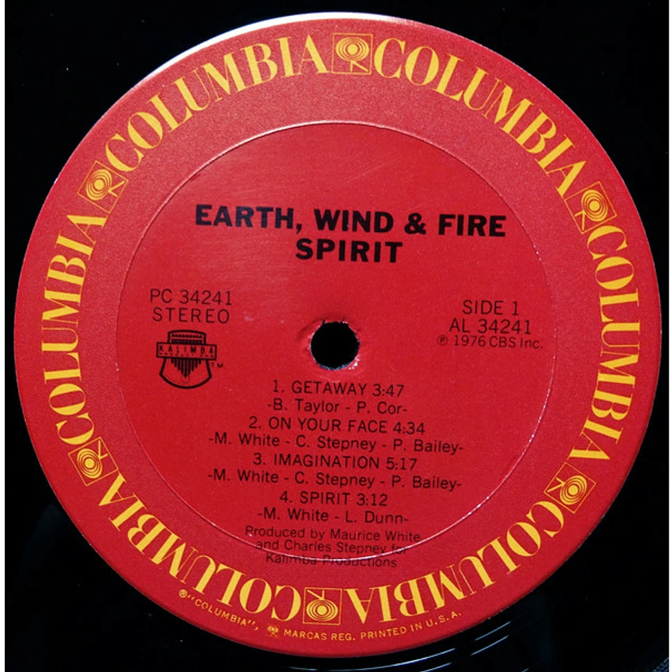 Earth, Wind & Fire - Spirit - Vinyl LP - 1976 - US - Original | HHV