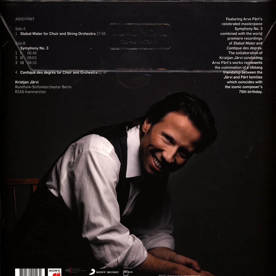 Kristjan Jarvi - Arvo Part: Cantique - Vinyl LP - EU | HHV