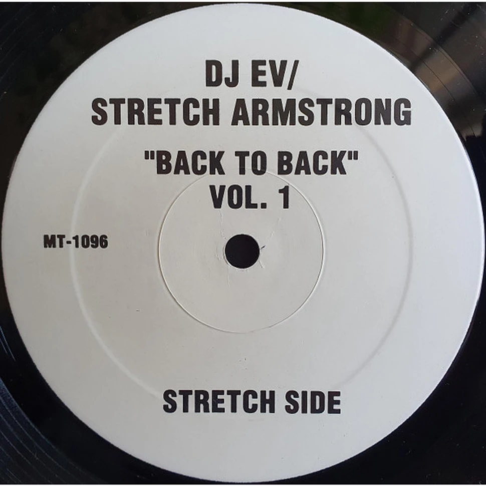 DJ EV / Stretch Armstrong - Back To Back Vol. 1 - Vinyl 12" - Original ...