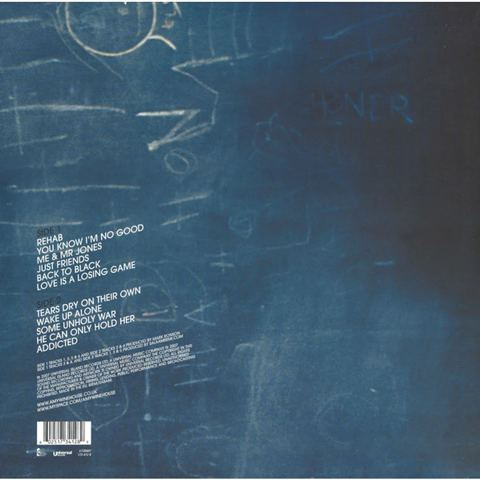 Amy Winehouse - Back To Black - Vinyl LP - 2006 - EU - Original | HHV
