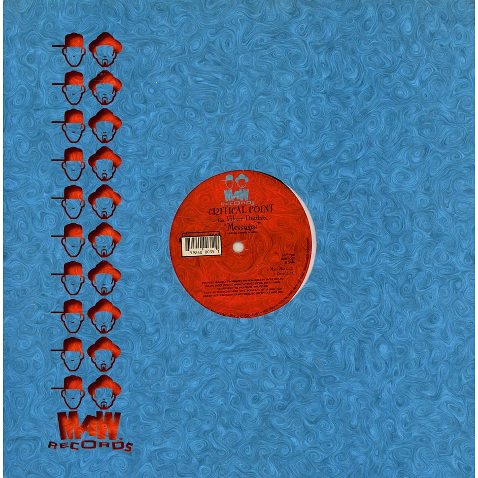 Critical Point Messages Vinyl 12 1999 US Original HHV critical-point-messages-vinyl-12-1999-us-original-hhv