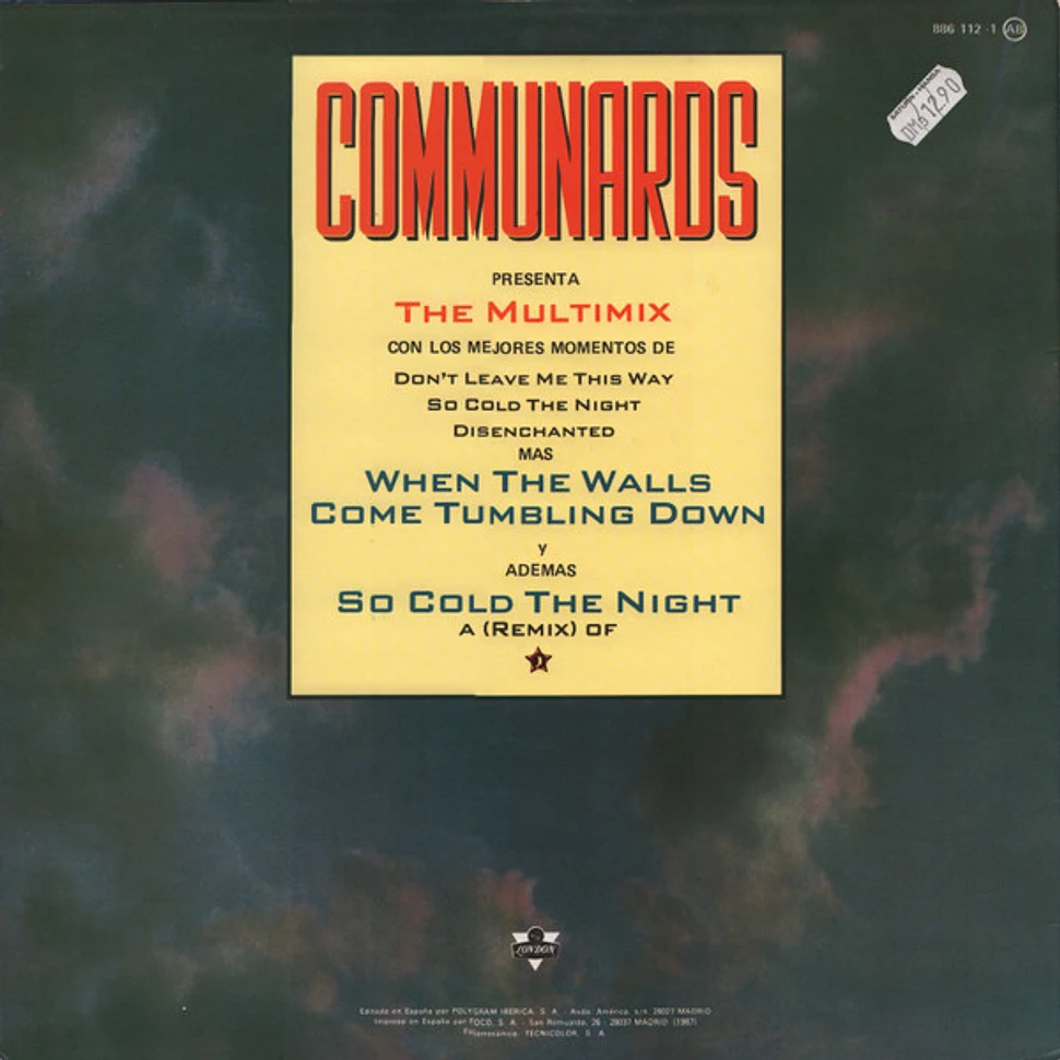 The Communards - The Multimix / So Cold The Night - Vinyl 12" - 1987 ...