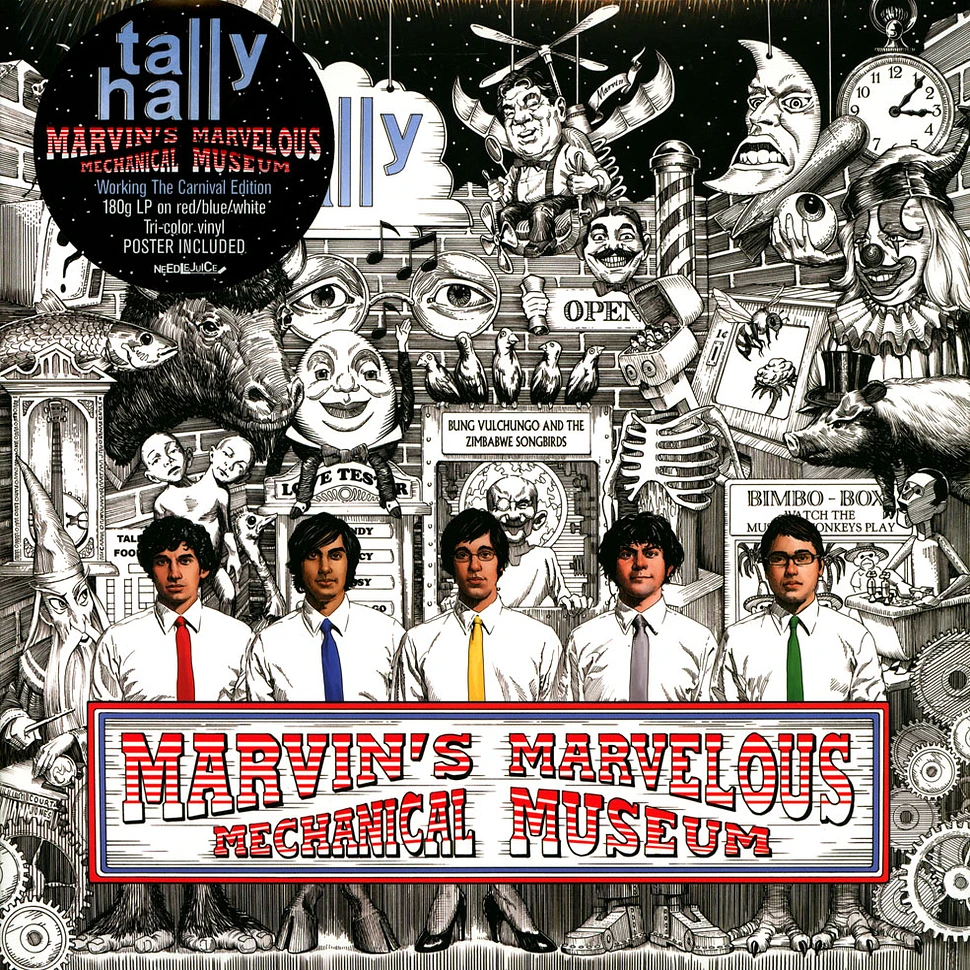 Tally Hall - Marvin's Marvelous Mechanical Museum Tri-Color Vinyl ...
