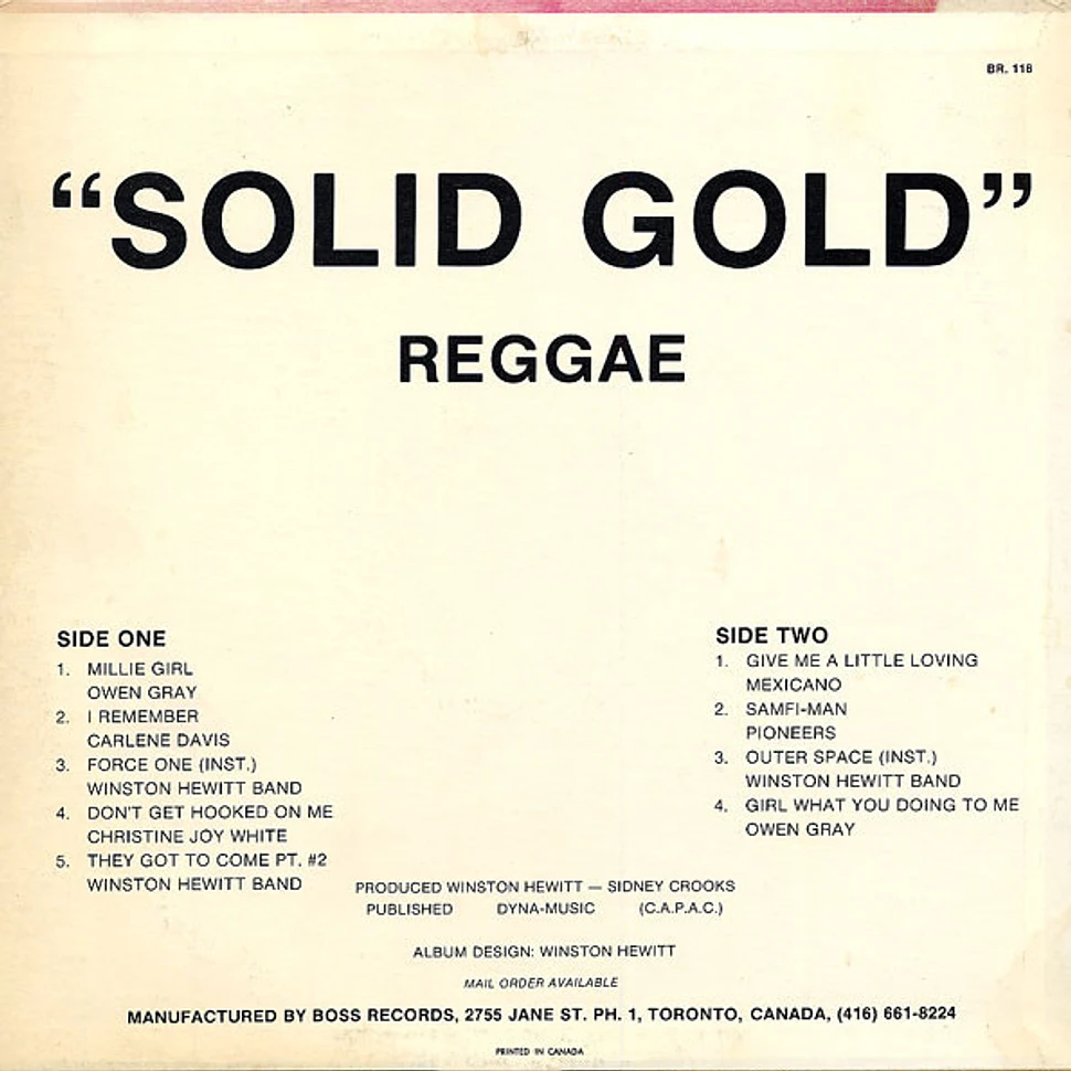 V.A. - Solid Gold Reggae - Vinyl LP - 1980 - CA - Original | HHV