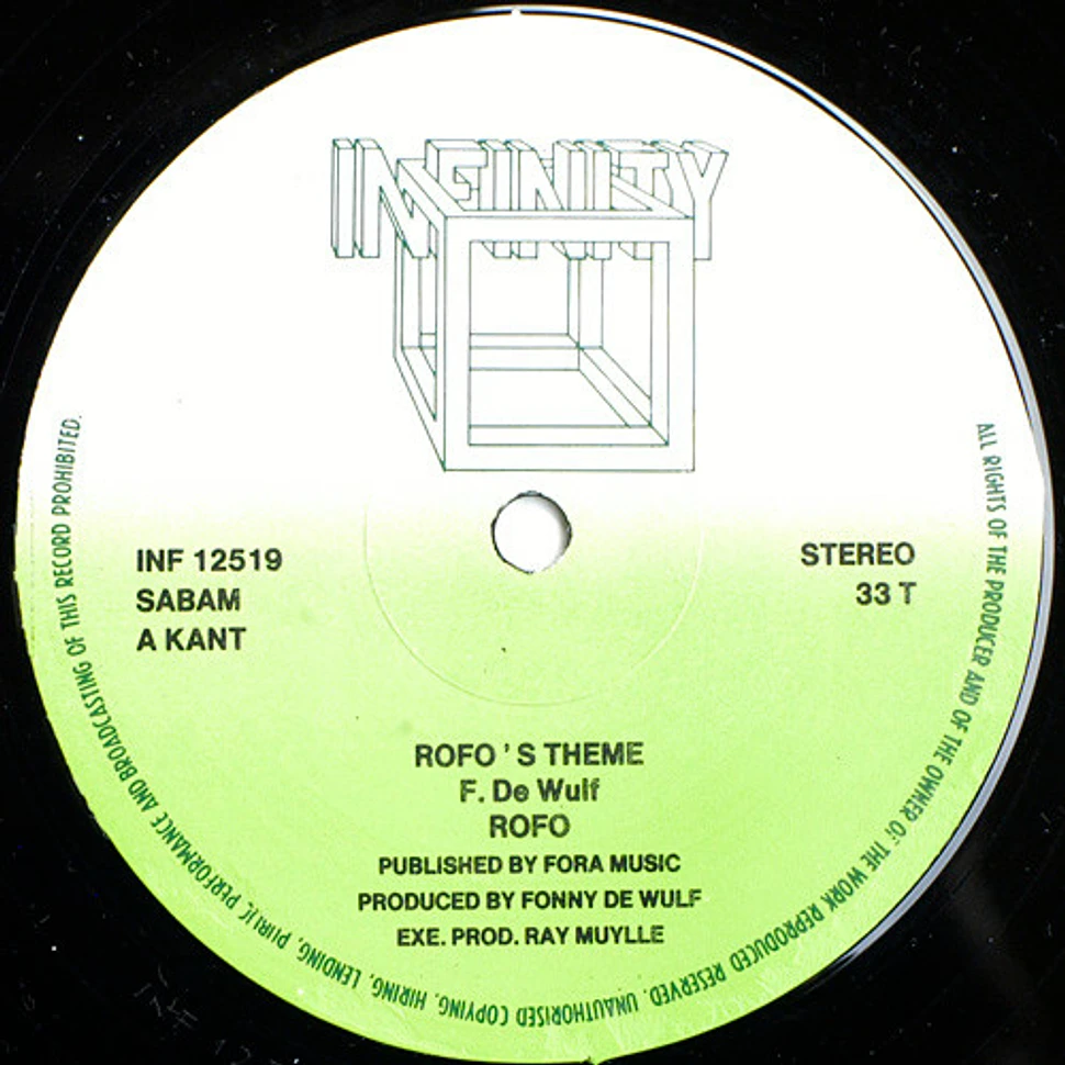 Rofo - Rofo's Theme - Vinyl 12" - 1987 - BE - Original | HHV
