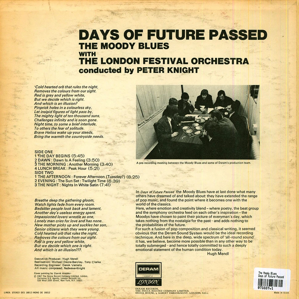 The Moody Blues - Days of Future Passed - Vinyl LP - 1967 - US - Original | HHV