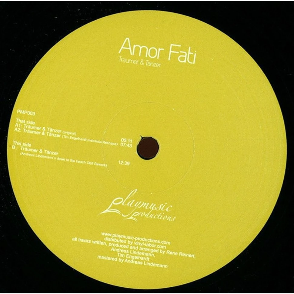 Amor Fati - Träumer & Tänzer - Vinyl 12" - 2012 - DE - Original | HHV