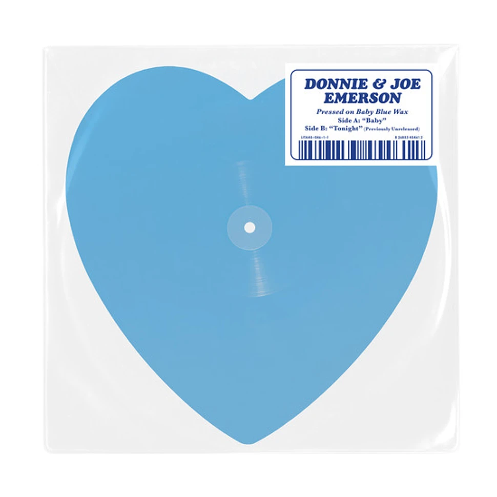 Donnie & Joe Emerson - Baby Heart Shaped Baby Blue Vinyl Edition ...