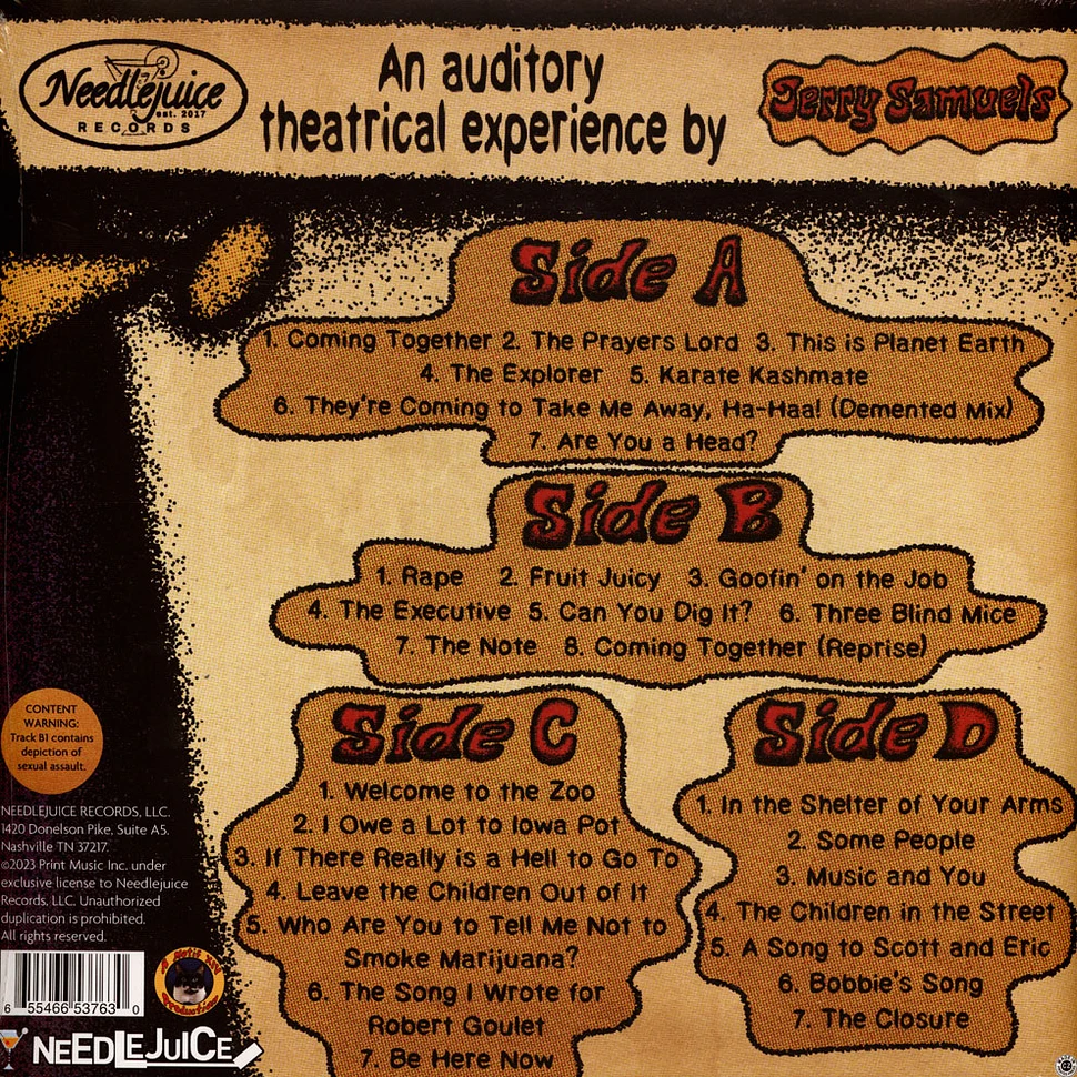 Napoleon XIV - For God's Sake, Stop The Feces! Splatter Vinyl Edition ...