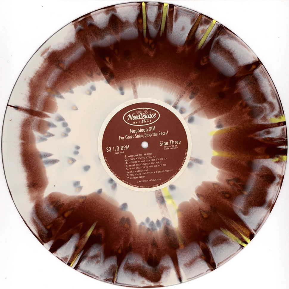 Napoleon XIV - For God's Sake, Stop The Feces! Splatter Vinyl Edition ...