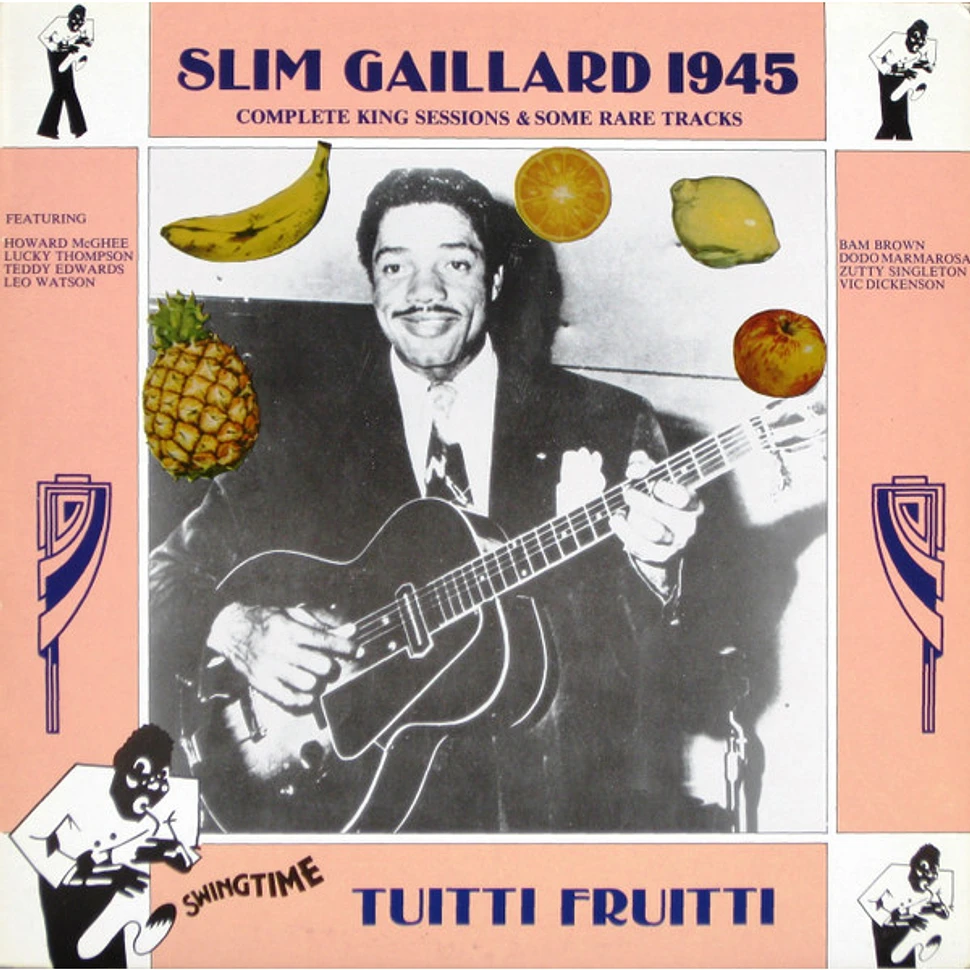 Slim Gaillard - Tuitti Fruitti - Vinyl LP - 1988 - EU - Original | HHV
