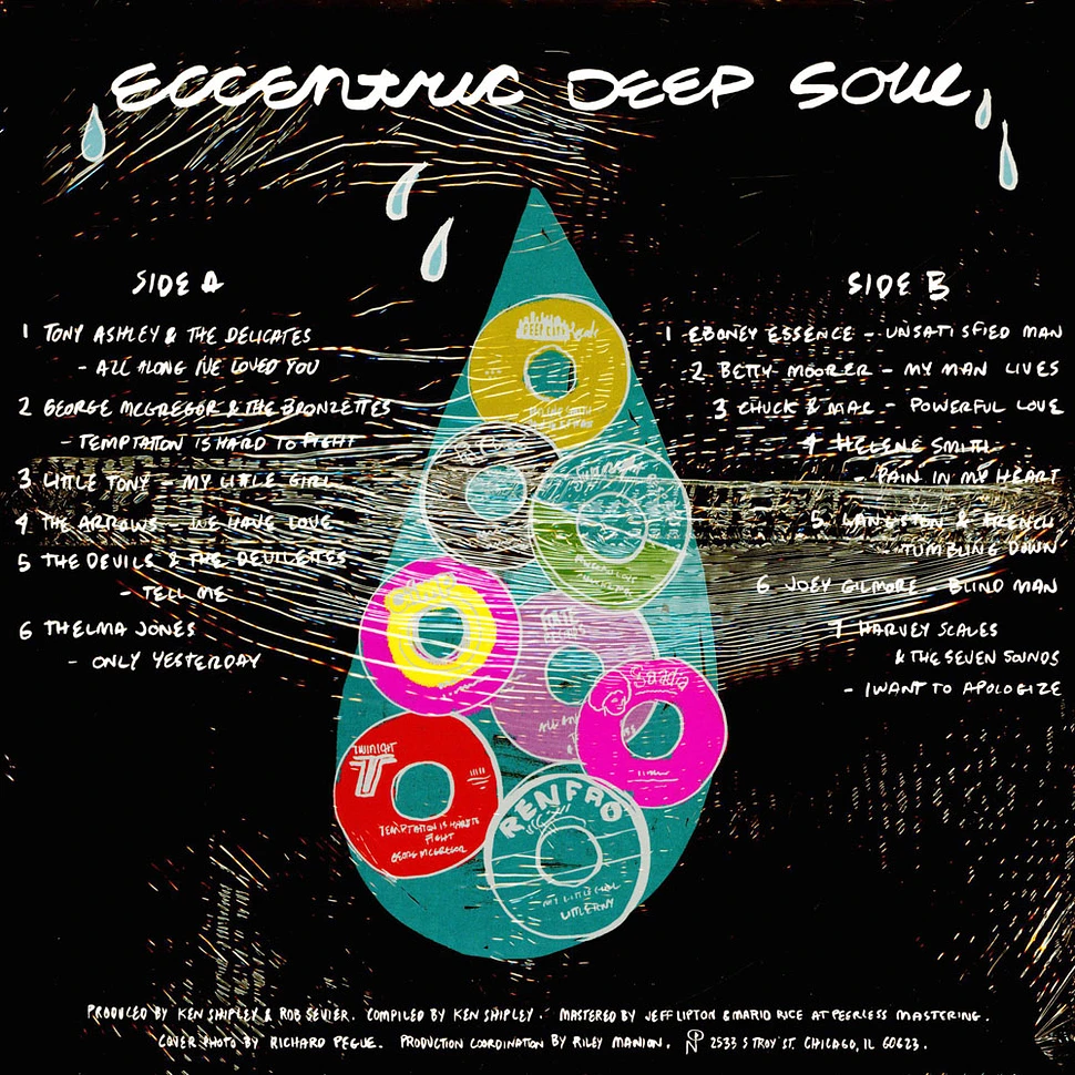 V.A. - Eccentric Deep Soul Black Vinyl Edition - Vinyl LP - 2023 - US ...