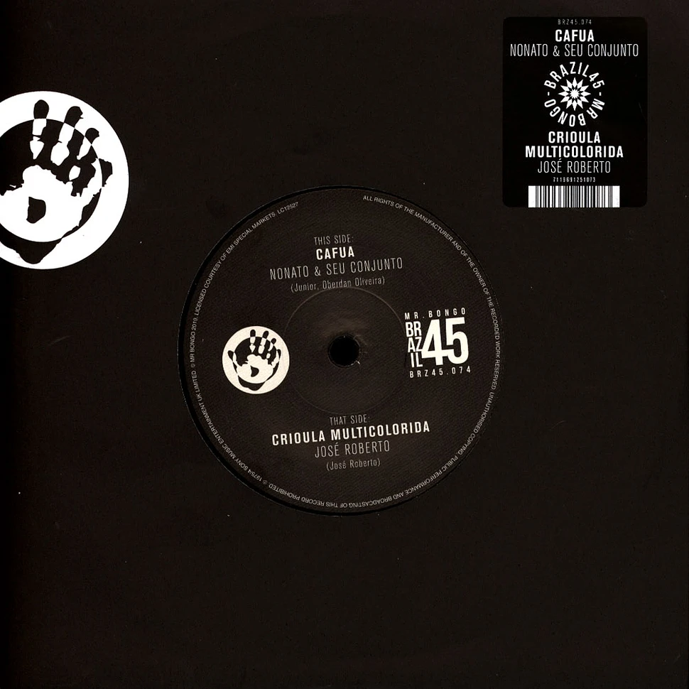 Nonato & Seu Conjunto - Cafua - Vinyl 7" | HHV