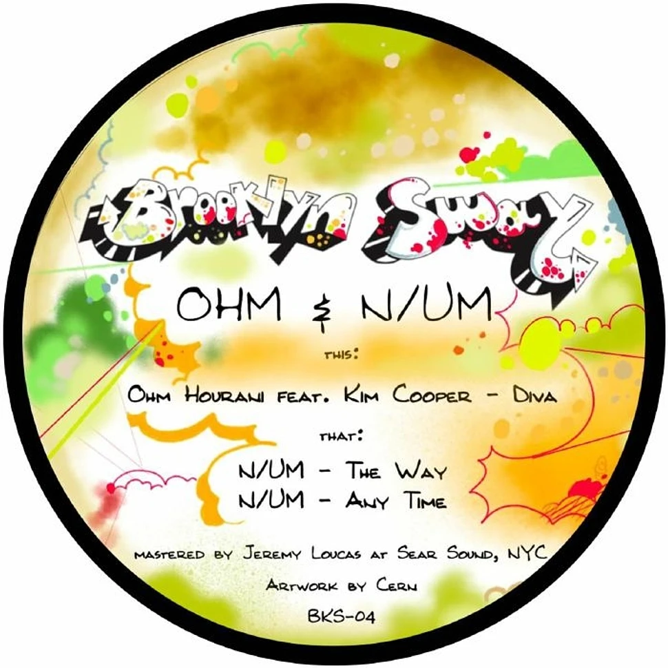 Ohm Hourani & N/Um - Bks-04 - Vinyl 12" - 2023 - EU - Original | HHV