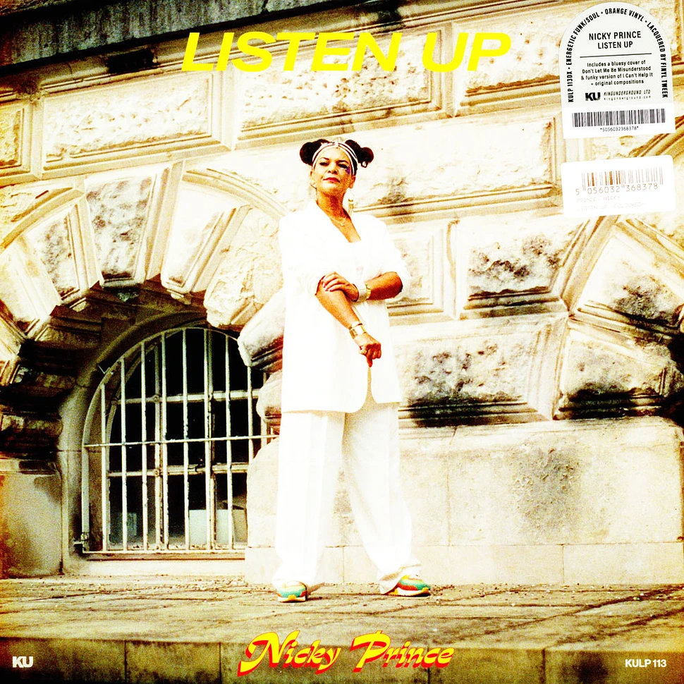 Nicky Prince - Listen Up Orange Vinyl Edition - Vinyl LP - 2023 - UK ...