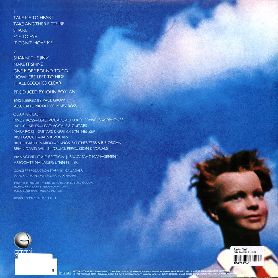 Quarterflash - Take Another Picture - Vinyl LP - 1983 - JP - Original | HHV