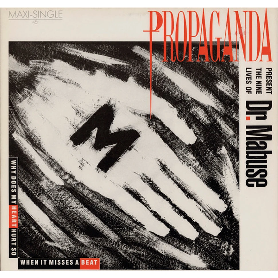 Propaganda - Dr. Mabuse - Vinyl 12" - 1984 - EU - Original | HHV