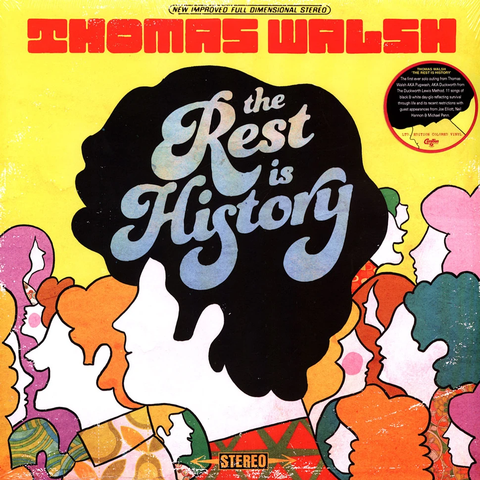 Thomas Walsh - Rest Is History - Vinyl LP - 2023 - EU - Original | HHV