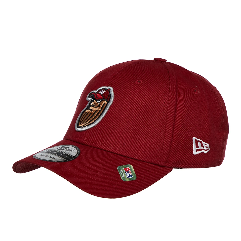New Era - Minor League Modesto Nuts 9Forty Cap (Scarlet) | HHV