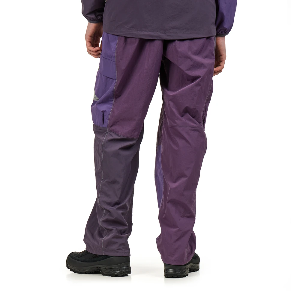 Gramicci x and wander - Patchwork Wind Pants (Multi Purple) | HHV