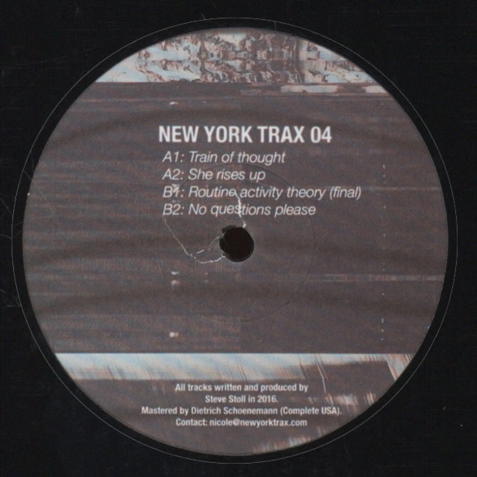 Steve Stoll - New York Trax 04 - Vinyl 12" - 2017 - US - Original | HHV