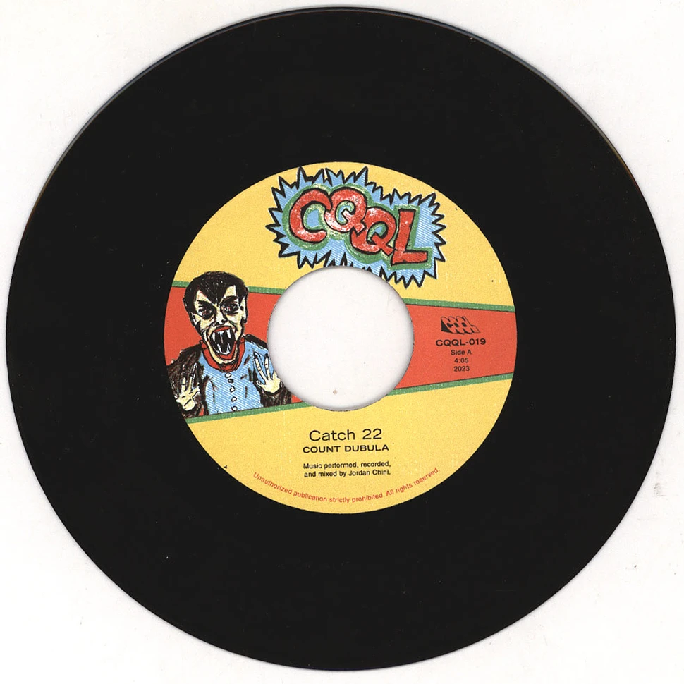 Count Dubula - Catch 22 / Ricochet Black Vinyl Edition - Vinyl 7 ...