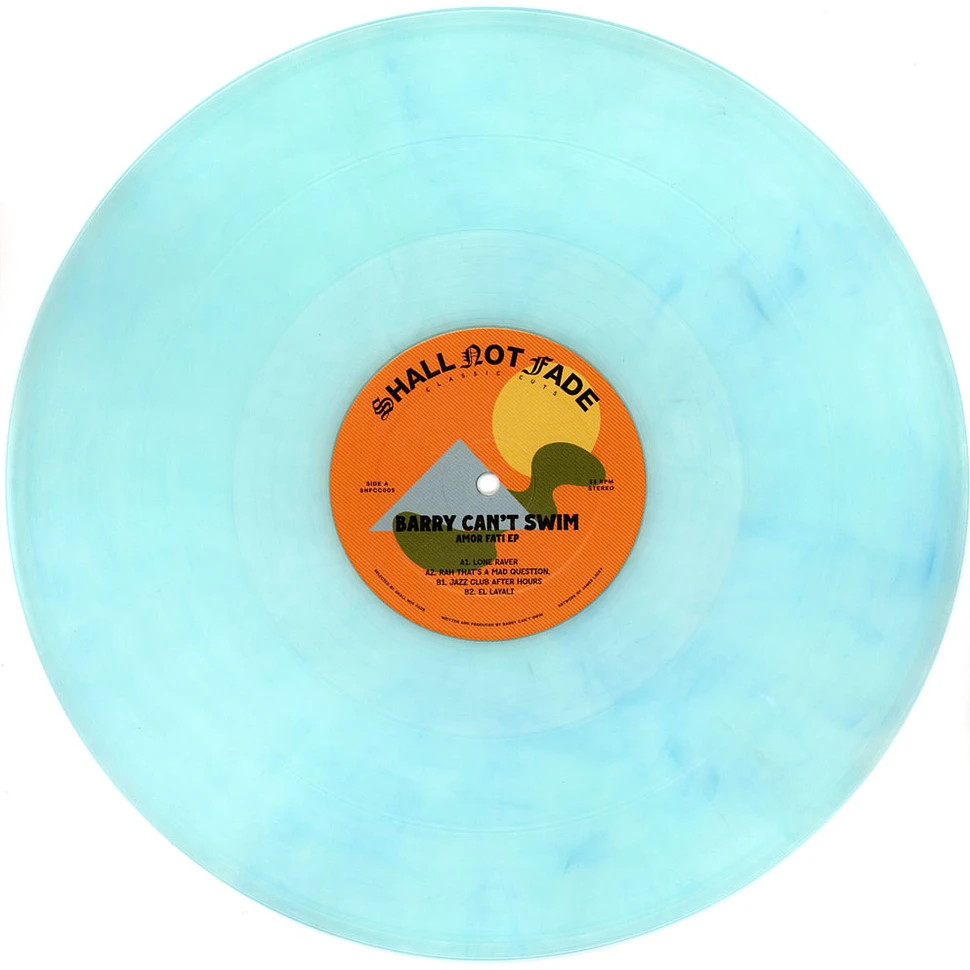 Barry Can't Swim - Amor Fati Ep Blue Marbled Vinyl 2023 Repress - Vinyl ...