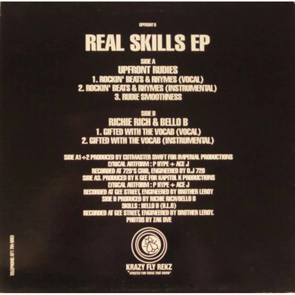 Upfront Rudies / Richie Rich & Bello B - Real Skills EP - Vinyl 12 ...