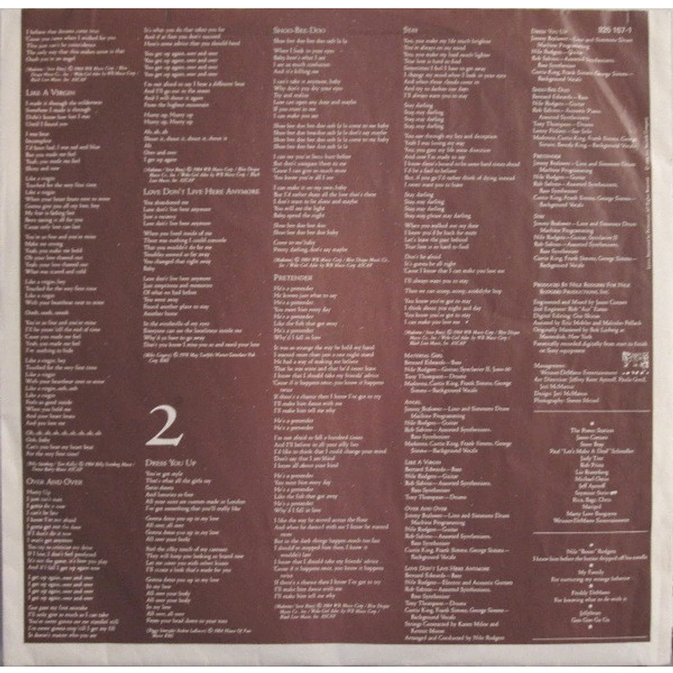 Madonna - Like A Virgin - Vinyl LP - 1984 - EU - Original | HHV